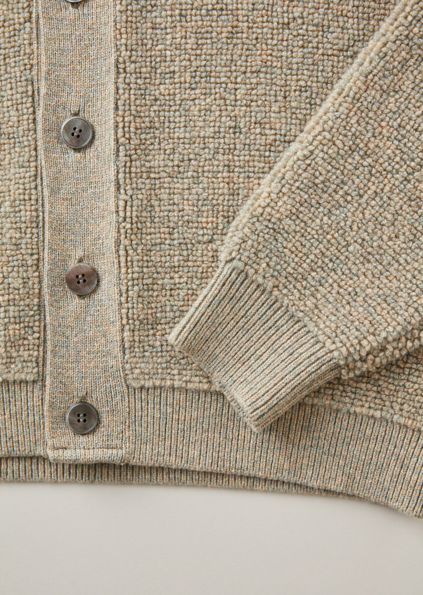 PAULS / ポールズ 2 Tone Pile Knit – FilMelange